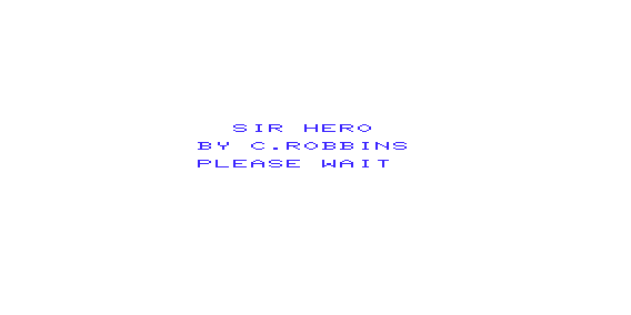 Sir Hero (1984) - MobyGames