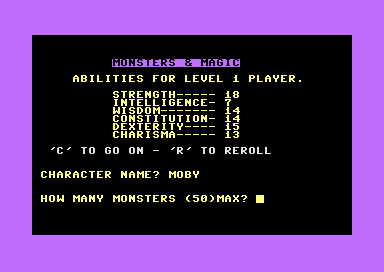 Monsters & Magic (1983) - MobyGames