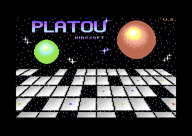 Screenshot of Platou (Commodore 64, 1988) - MobyGames