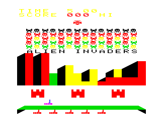 Alien Invaders (1982) - MobyGames