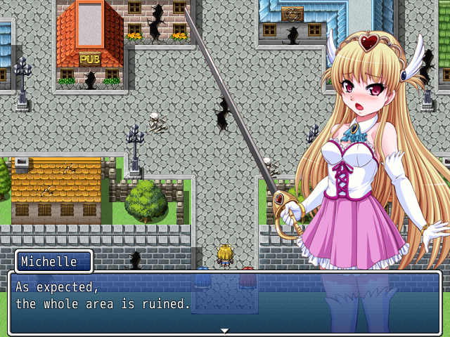 Screenshot of Avenger Princess Michellele (Windows, 2016) - MobyGames