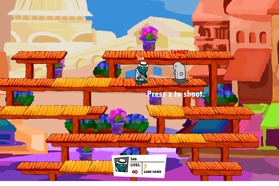 Screenshot of Gun Mayhem 2: More Mayhem (Browser, 2012) - MobyGames