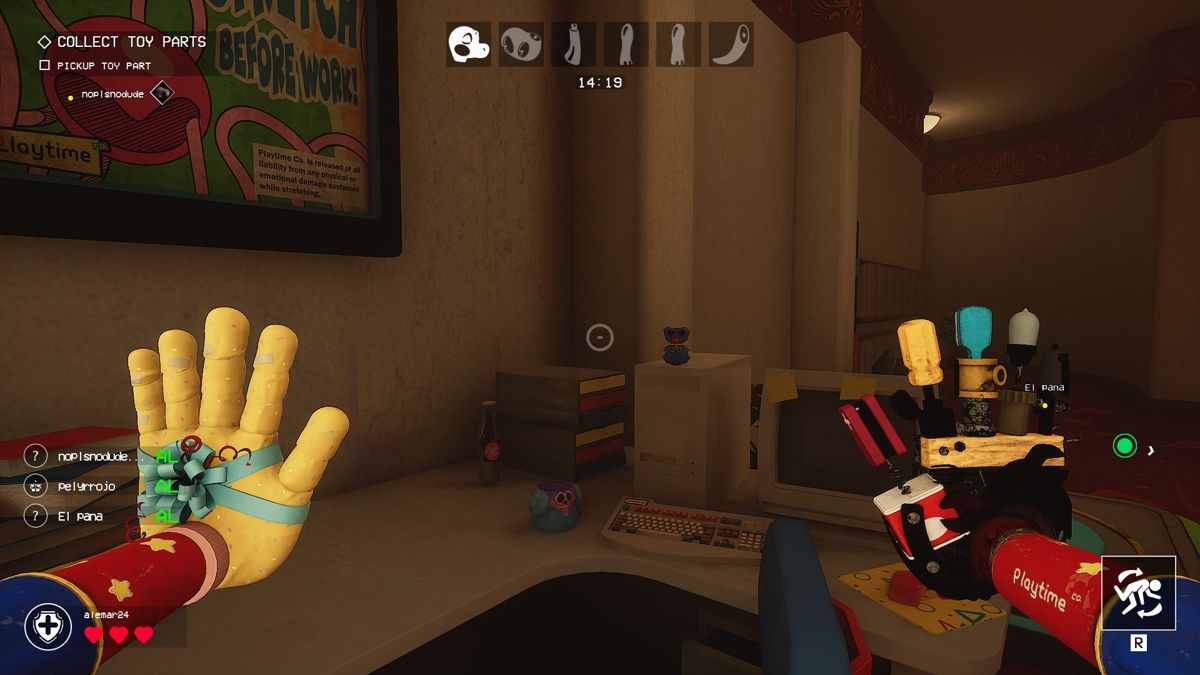 Screenshot of Project: Playtime (Windows, 2022) - MobyGames