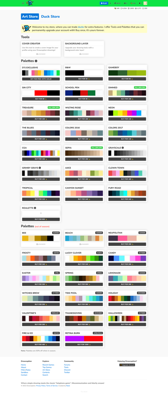 Screenshot of Drawception (Browser, 2012) - MobyGames