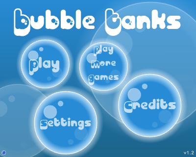Screenshot of Bubble Tanks (Browser, 2007) - MobyGames