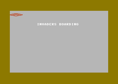 Screenshot of Word Invaders (Commodore 64, 1982) - MobyGames