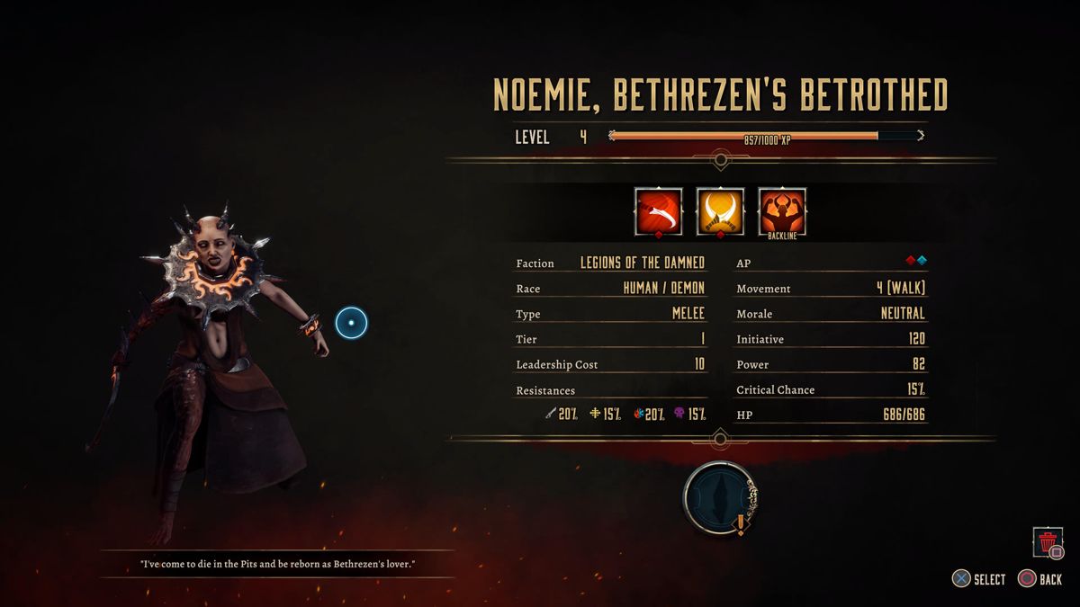 Screenshot of Disciples: Liberation (PlayStation 5, 2021) - MobyGames