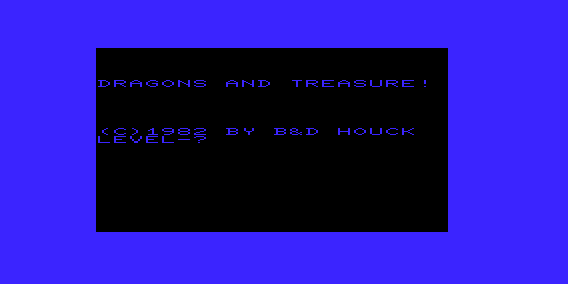 Dragons & Treasure (1982) - MobyGames