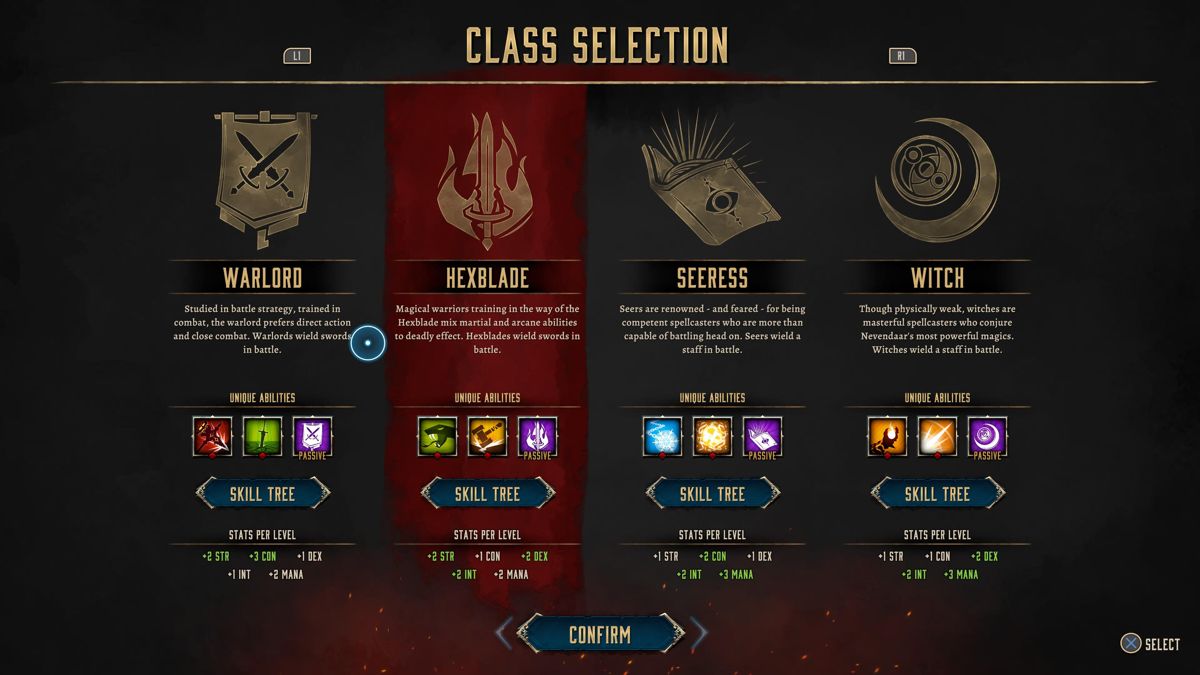 Screenshot of Disciples: Liberation (PlayStation 5, 2021) - MobyGames