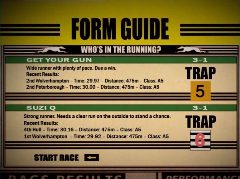 Screenshot of Vinnie Jones: Gone to the Dogs (DVD Player, 2005) - MobyGames