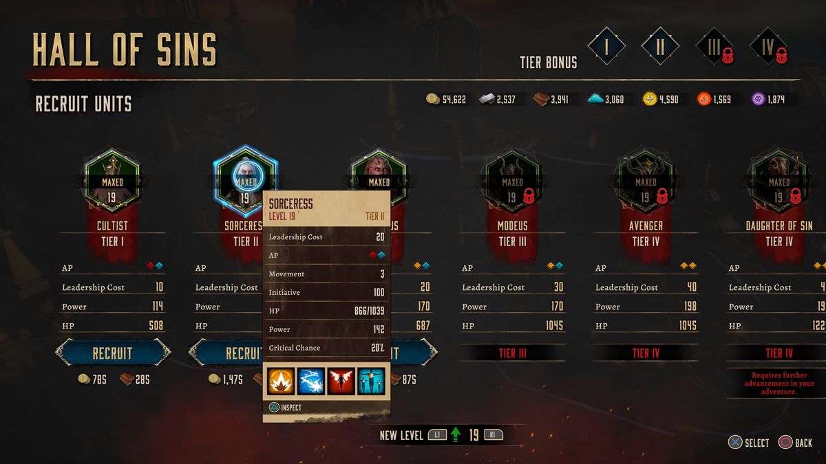 Screenshot of Disciples: Liberation (PlayStation 5, 2021) - MobyGames