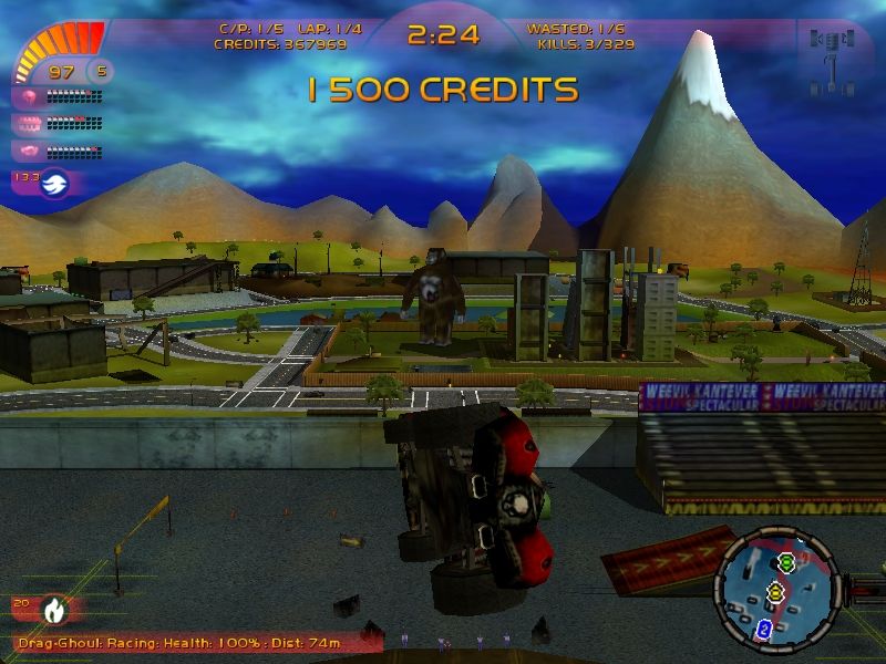 Screenshot of Carmageddon 3: TDR 2000 (Windows, 2000) - MobyGames