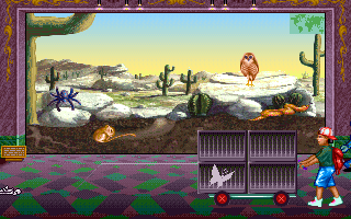 Screenshot of Museum Madness (DOS, 1994) - MobyGames