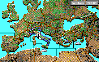 Screenshot of Centurion: Defender of Rome (DOS, 1990) - MobyGames