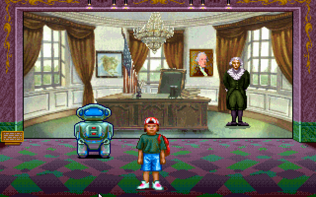 Screenshot of Museum Madness (DOS, 1994) - MobyGames