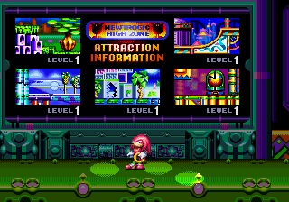 Screenshot of Knuckles' Chaotix (SEGA 32X, 1995) - MobyGames