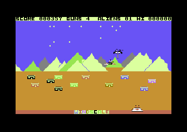 Screenshot of Attack on Windscale (Commodore 64, 1983) - MobyGames