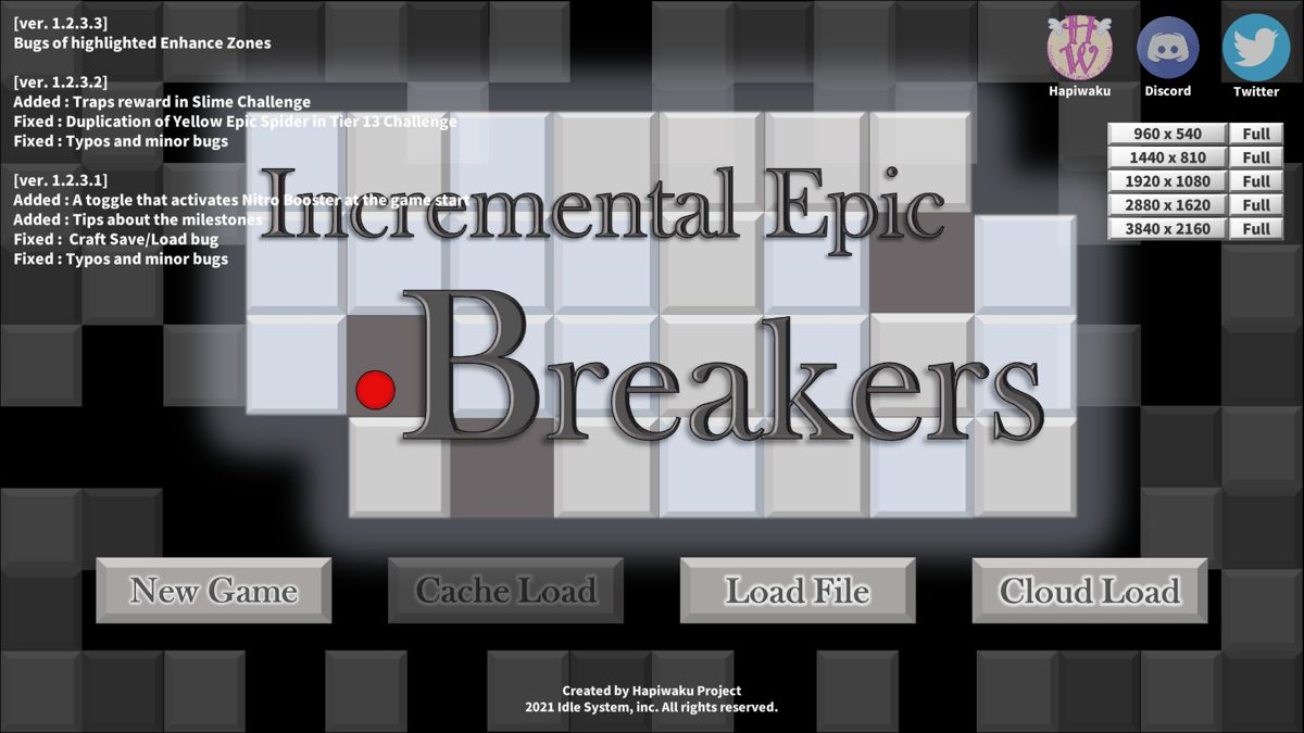 Incremental Epic Breakers screenshots - MobyGames