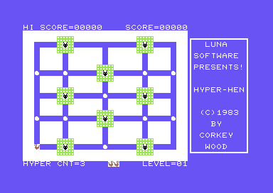 Hyper-Hen (1983) - MobyGames