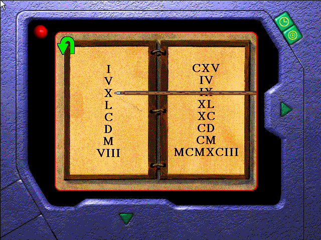 Screenshot of The Awesome Adventures of Victor Vector & Yondo: The Hypnotic Harp (Windows 3.x ...