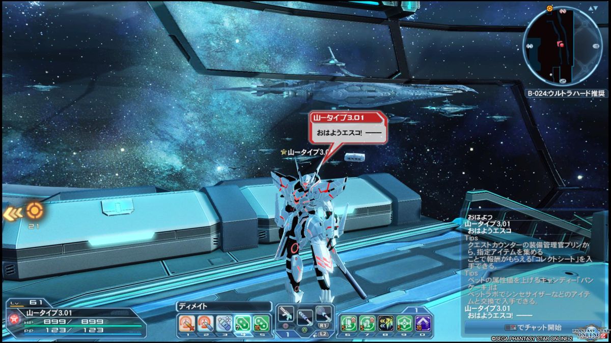 Screenshot of Phantasy Star Online 2 (PlayStation 4, 2012) - MobyGames