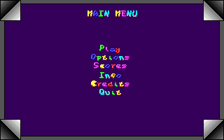 Screenshot of Munch Man (DOS, 1996) - MobyGames