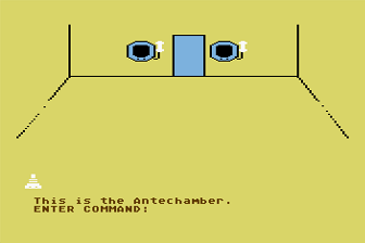 Screenshot of Probe One: The Transmitter (Atari 8-bit, 1982) - MobyGames