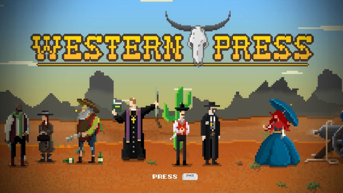 Screenshot of Western Press (Windows, 2016) - MobyGames