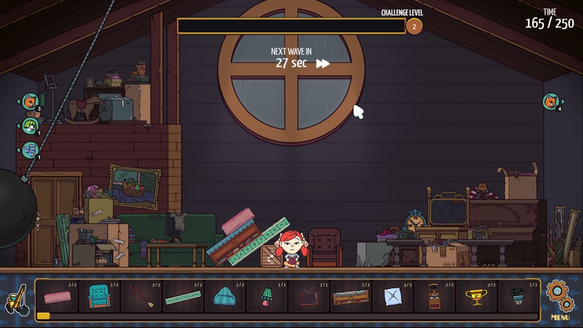 Screenshot of Fort Meow (Windows, 2015) - MobyGames