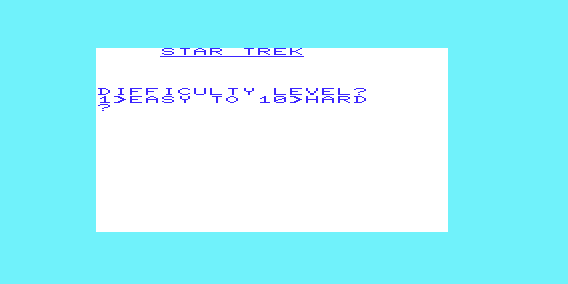 Startrek screenshots - MobyGames
