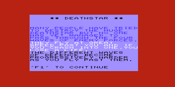 Deathstar (1985) - MobyGames