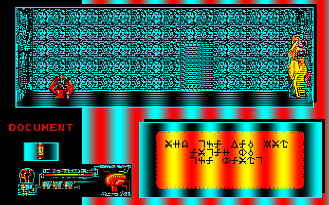 Screenshot of Relics (PC-88, 1986) - MobyGames