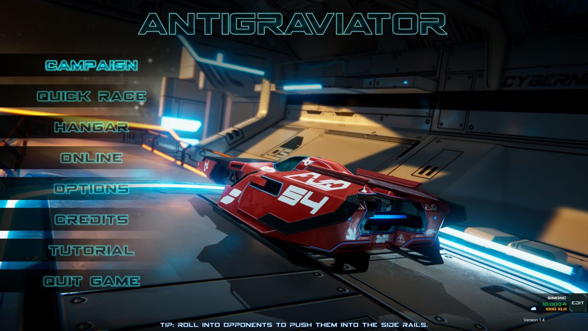 Screenshot of Antigraviator (Windows, 2018) - MobyGames