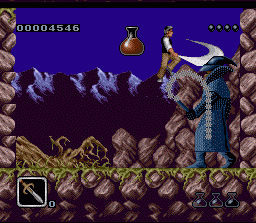 Screenshot of Bram Stoker's Dracula (SNES, 1993) - MobyGames