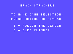 Screenshot of Brain Strainers (ColecoVision, 1983) - MobyGames