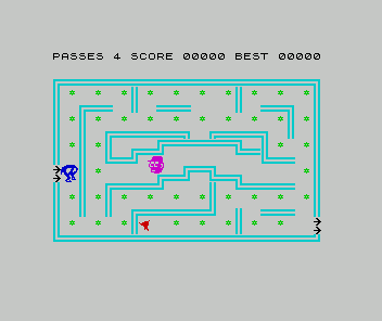 Screenshot of Hungry Horace (ZX Spectrum, 1982) - MobyGames