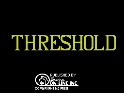 Screenshot of Threshold (ColecoVision, 1981) - MobyGames