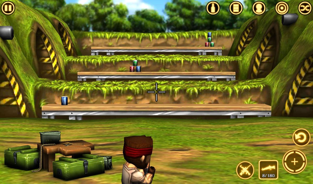 Screenshot of Gun Strike 2 (Android, 2014) - MobyGames
