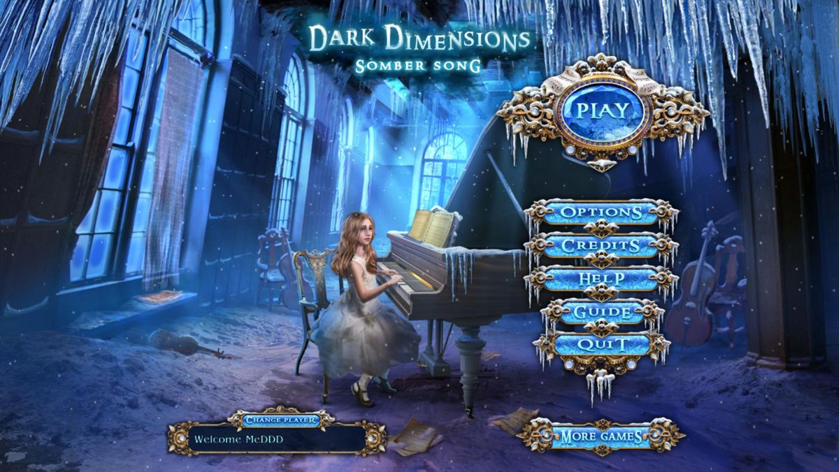 Screenshot of Dark Dimensions: Somber Song (Windows, 2014) - MobyGames