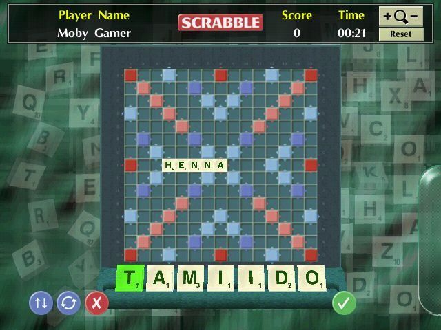 Screenshot of Scrabble (Windows, 2001) - MobyGames