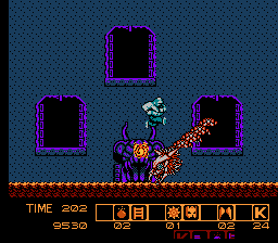 Screenshot of Karnov (NES, 1987) - MobyGames