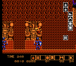 Screenshot of Karnov (NES, 1987) - MobyGames