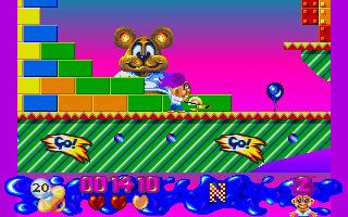 Screenshot of Trolls (DOS, 1992) - MobyGames