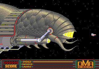 Screenshot of Menace (Amiga, 1988) - MobyGames