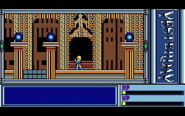 Screenshot of Yesterday (PC-88, 1990) - MobyGames