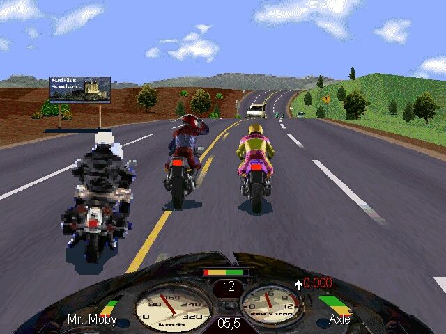 Screenshot of Road Rash (Windows, 1994) - MobyGames