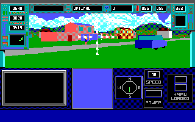 Screenshot of The Terminator (DOS, 1991) - MobyGames
