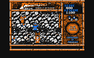 Screenshot of Indiana Jones and the Temple of Doom (Amstrad CPC, 1985 ...