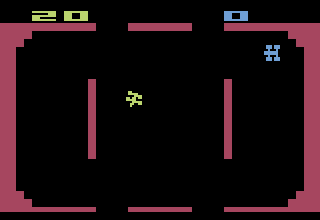 Screenshot of Indy 500 (Atari 2600, 1977) - MobyGames