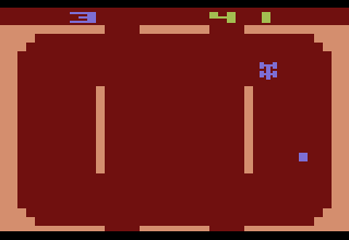 Screenshot of Indy 500 (Atari 2600, 1977) - MobyGames